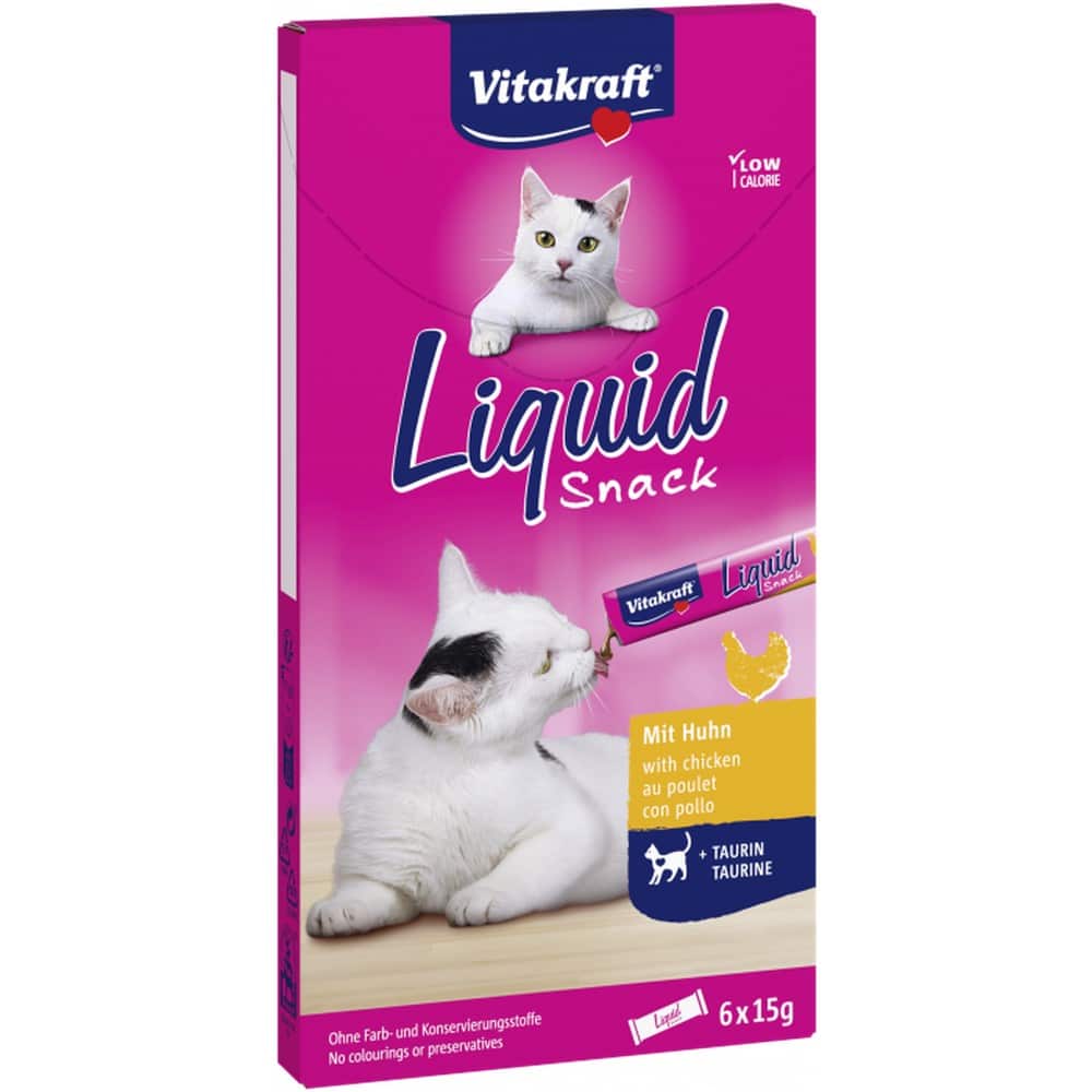 Dýraríkið • Cat Liquid-Snack Með Kjúklingur Og Taurin